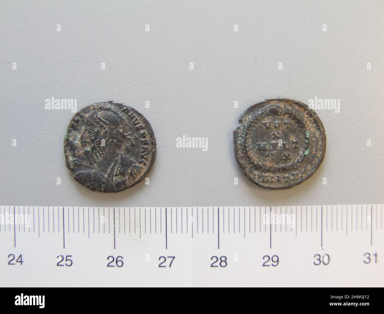 Nummus of Julian II, Caesar, Augustus from Antioch. Ruler: Julian ...