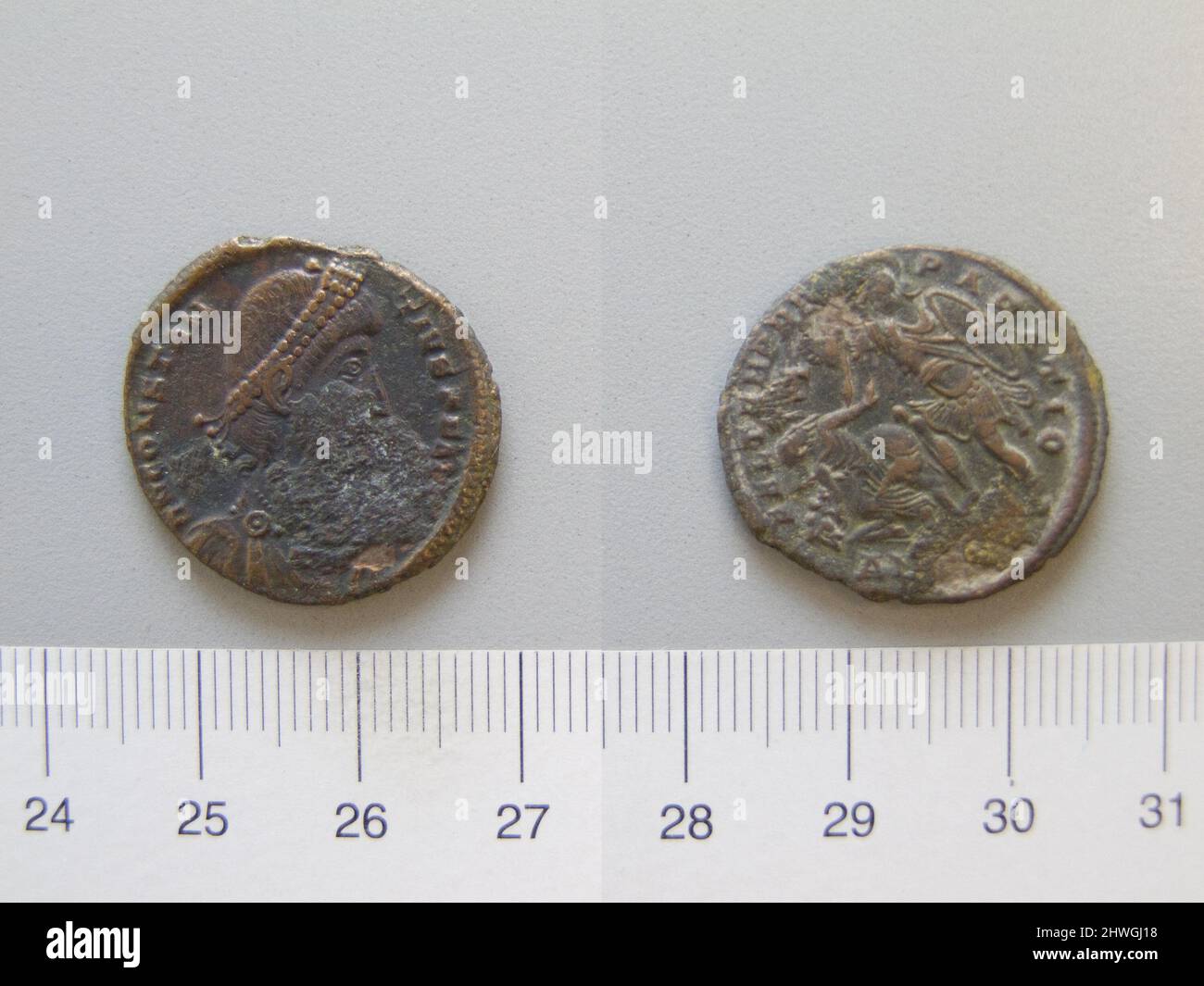 1 Nummus of Constantius II, Emperor of Rome from Antioch. Ruler ...