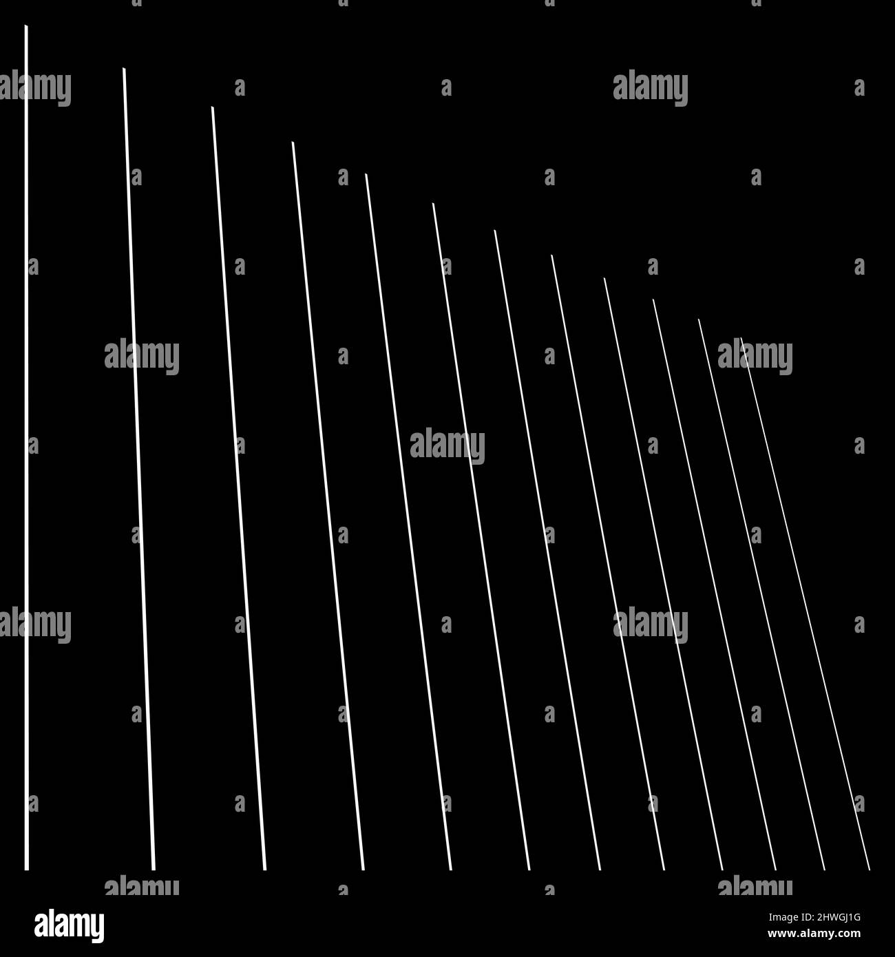 3D lines in perspective, Angled, slanting, oblique and diagonal lines ...