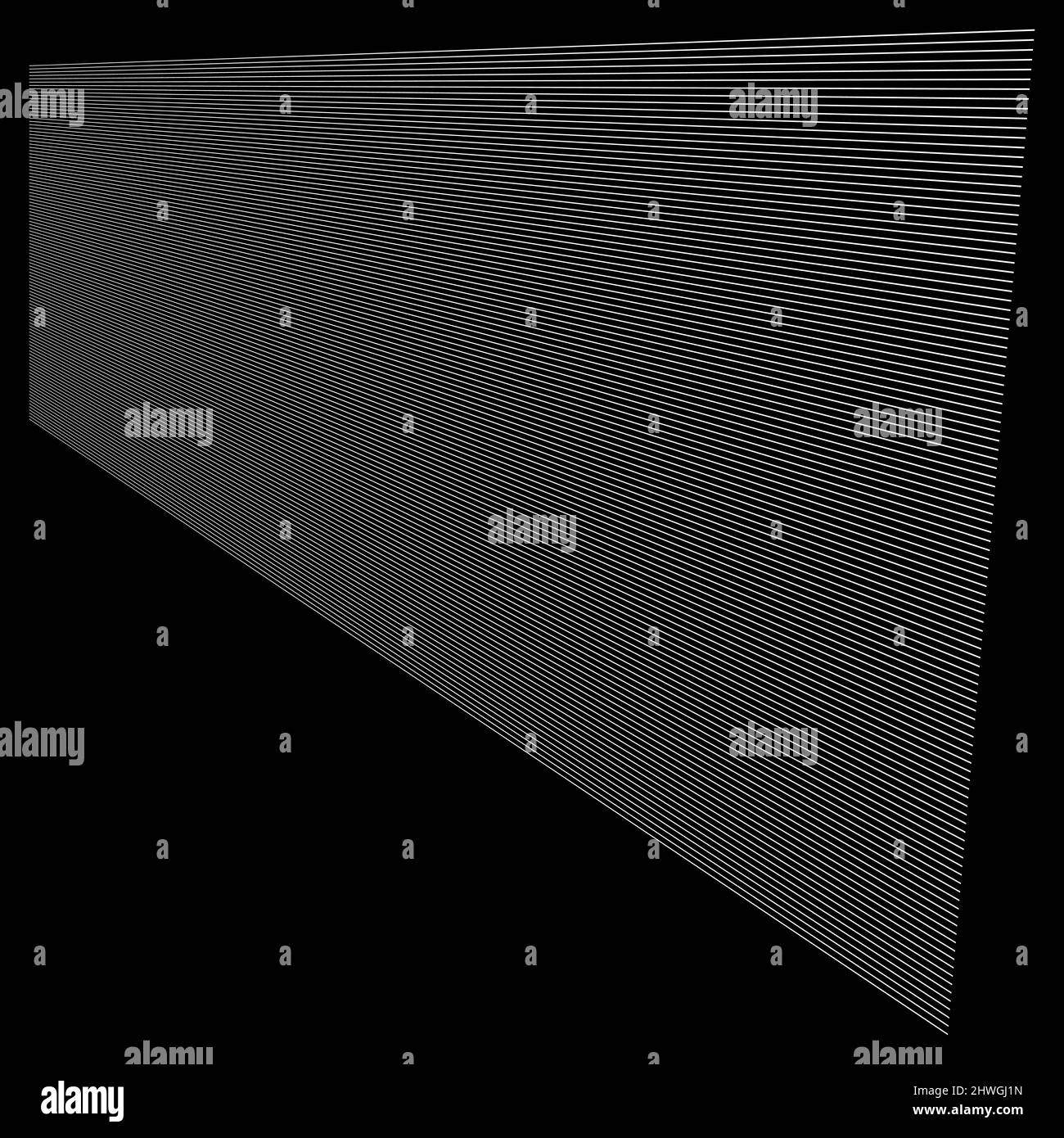 3D lines in perspective, Angled, slanting, oblique and diagonal lines ...