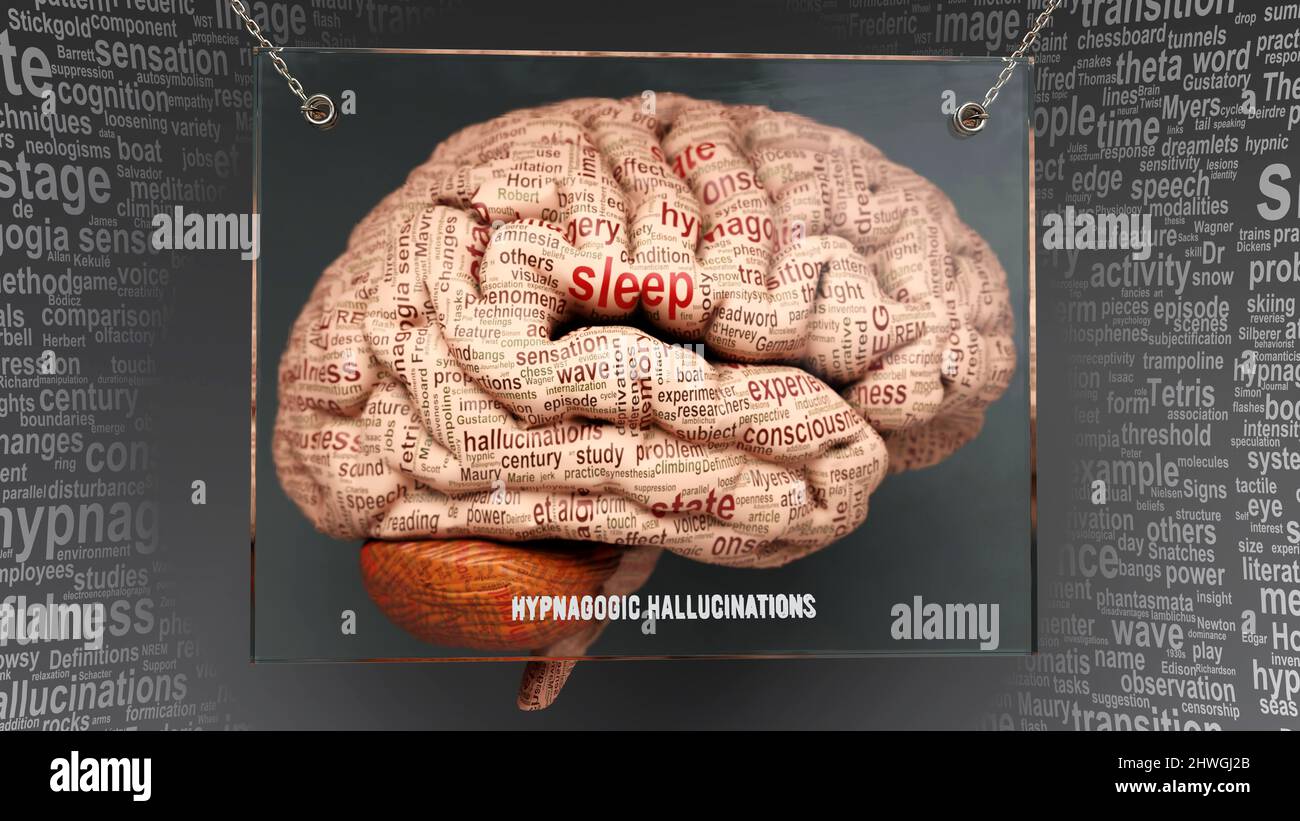 Hypnagogic hallucinations hi-res stock photography and images - Alamy