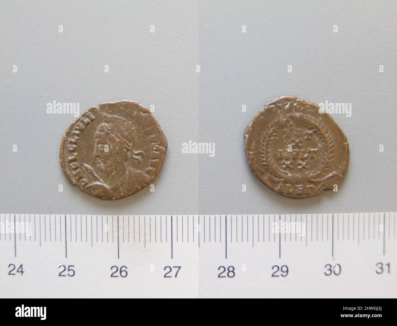 Nummus of Julian II, Caesar, Augustus from Alexandria. Ruler: Julian ...