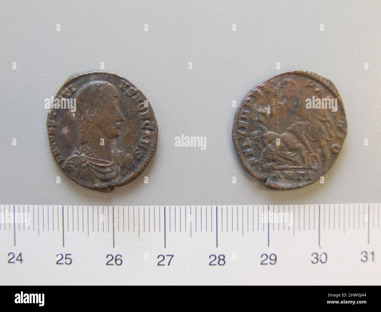 1 Nummus of Constantius II, Emperor of Rome from Antioch. Ruler ...