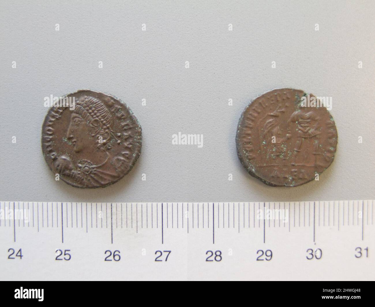 1 Nummus of Constans I, Emperor of Rome from Alexandria. Ruler ...