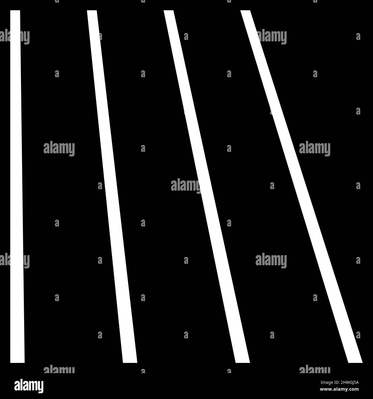 3D lines in perspective, Angled, slanting, oblique and diagonal lines ...