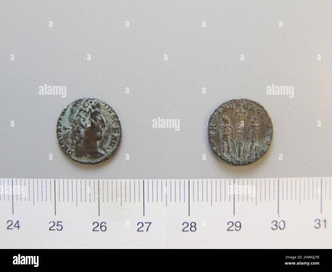 1 Nummus of Constantine II, Emperor of Rome. Ruler: Constantine II ...