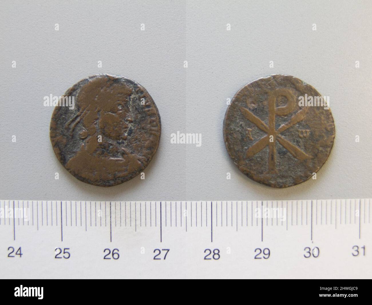 1 Nummus of Constantius II, Emperor of Rome. Ruler: Constantius II ...