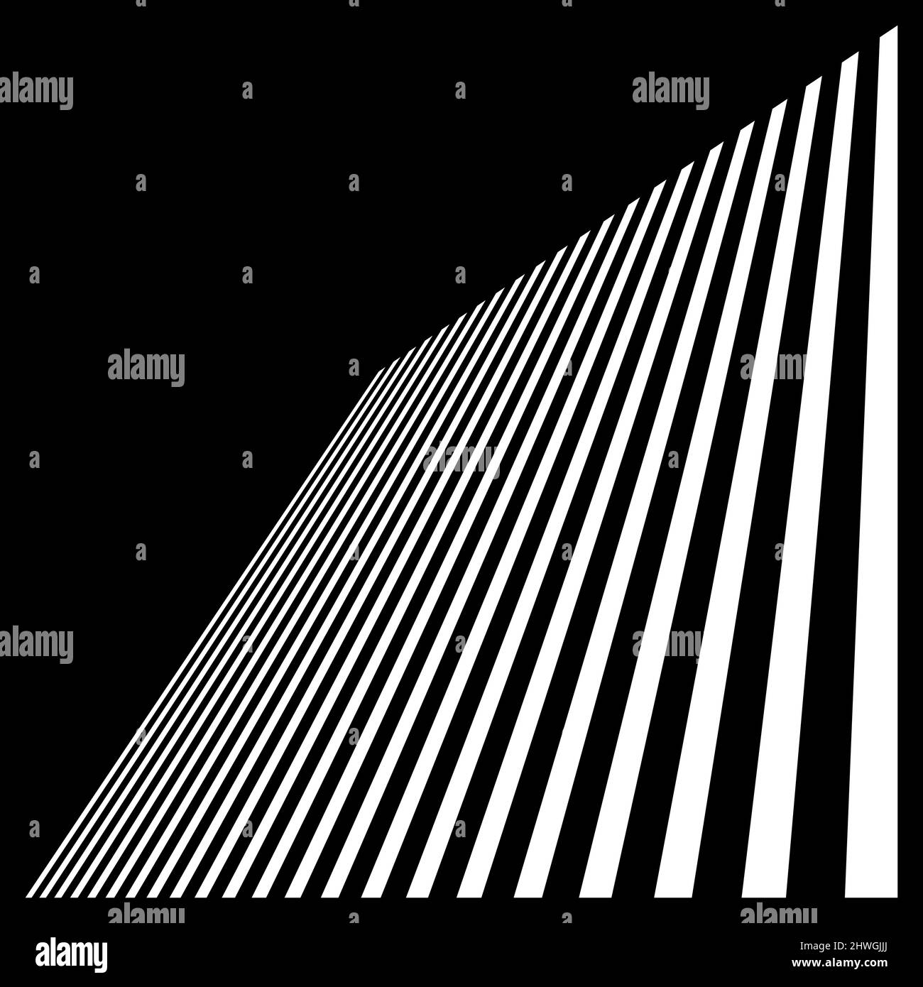 3D lines in perspective, Angled, slanting, oblique and diagonal lines ...