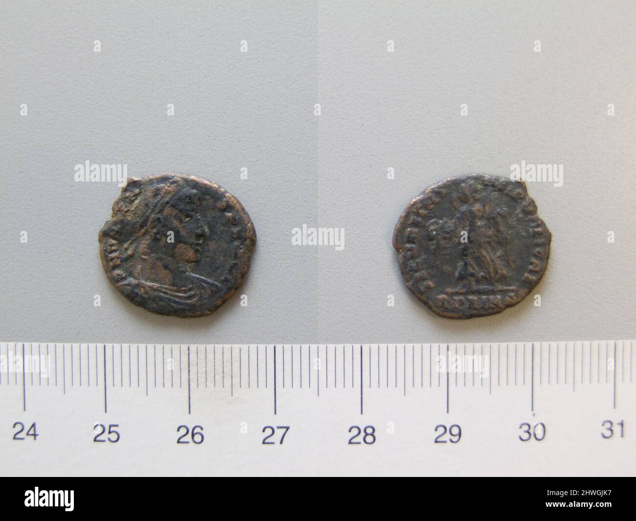 1 Nummus of Valens, Emperor of the Roman Empire from Rome. Ruler ...