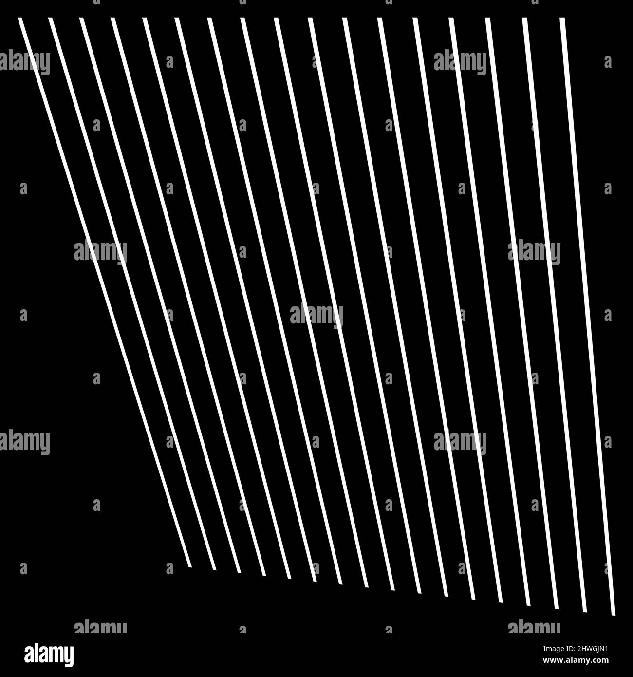 3D lines in perspective, Angled, slanting, oblique and diagonal lines ...