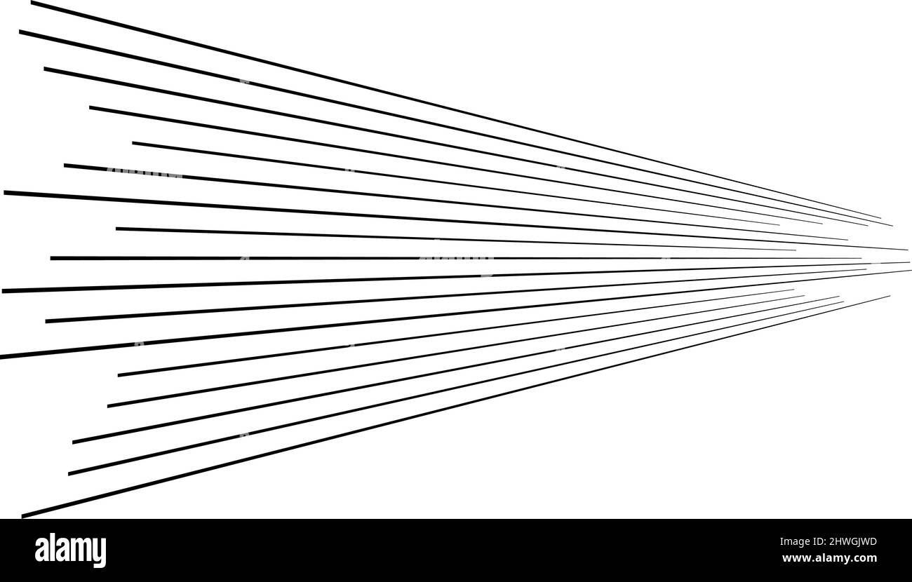 3D lines in perspective, Angled, slanting, oblique and diagonal lines ...
