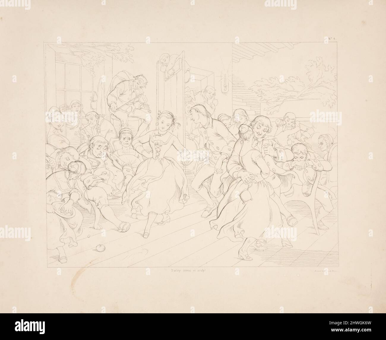 Legend of Sleepy Hollow, sheet 4 of 6. Artist: Felix O. C. Darley ...