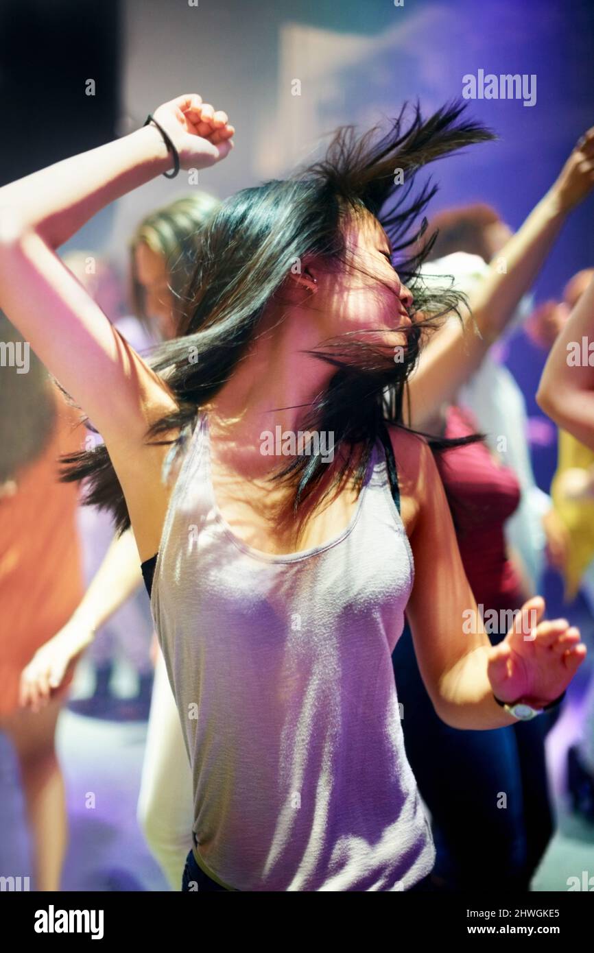 Dancing models hi-res stock photography and images - Alamy