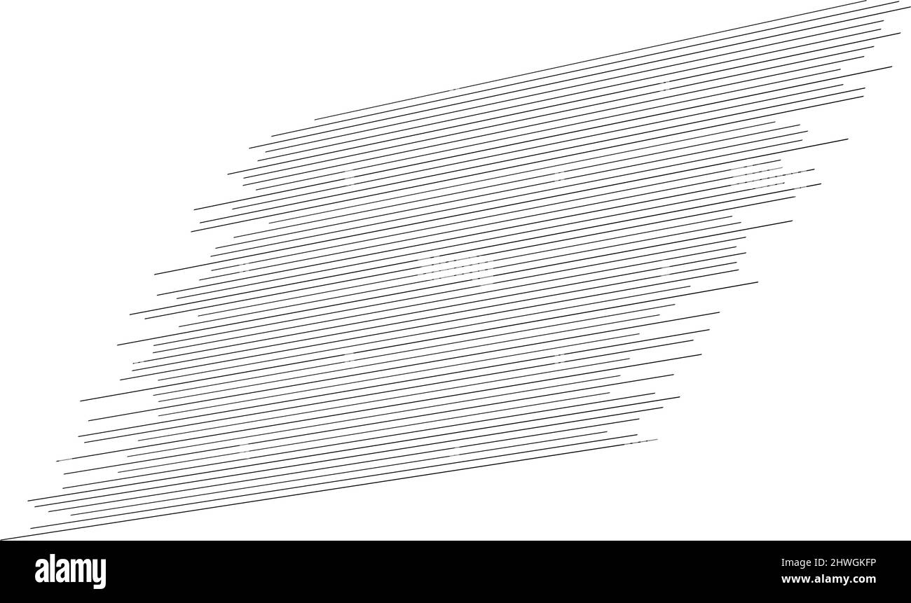 3D lines in perspective, Angled, slanting, oblique and diagonal lines ...