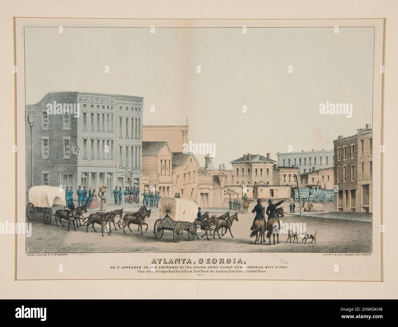 Atlanta, Georgia/ as it appeared to the Union Army. No. 1. Lithographer ...