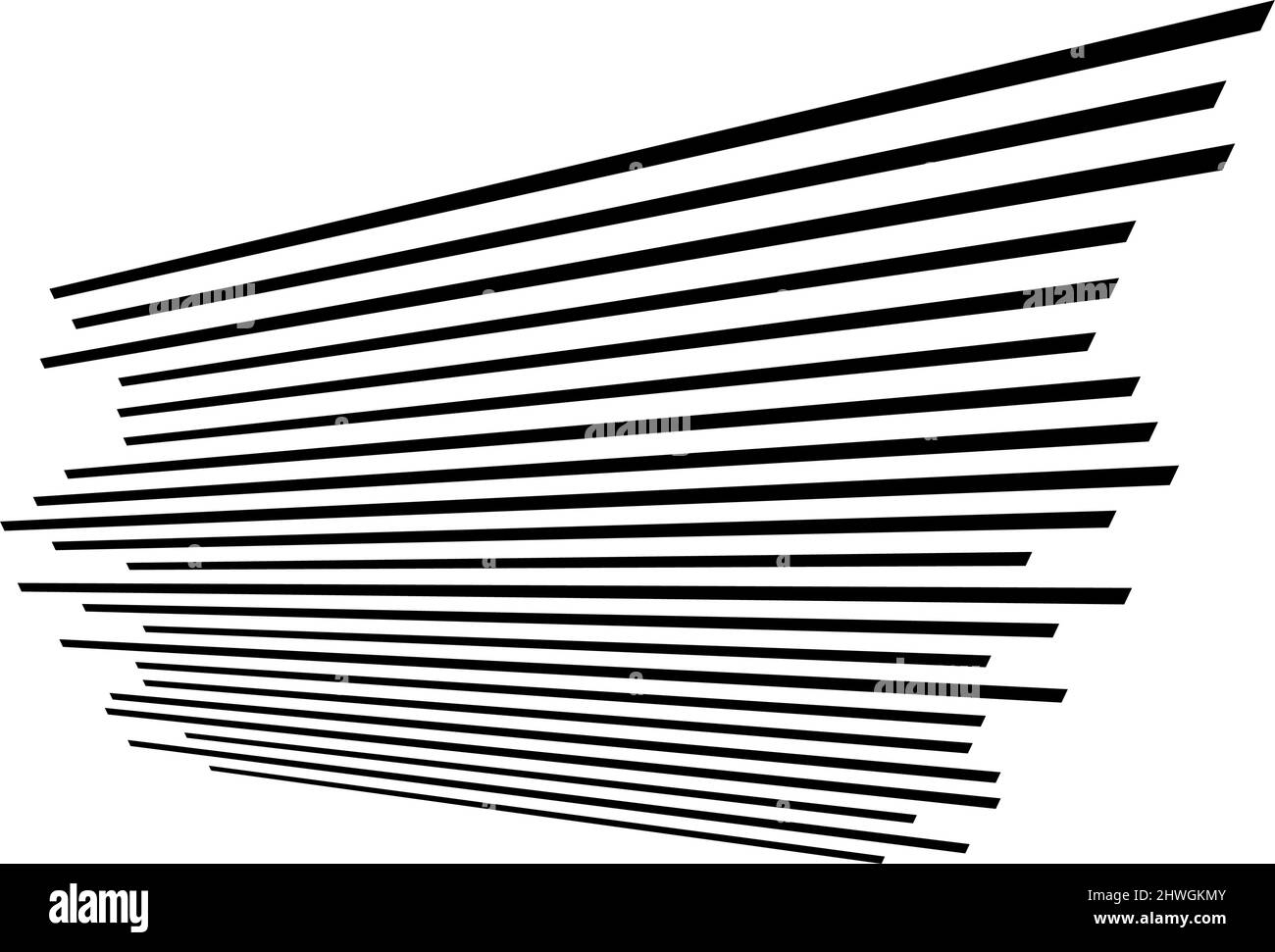 3D lines in perspective, Angled, slanting, oblique and diagonal lines ...