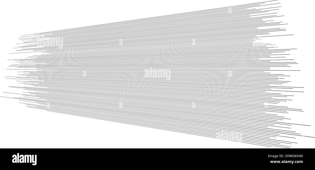 3D lines in perspective, Angled, slanting, oblique and diagonal lines ...