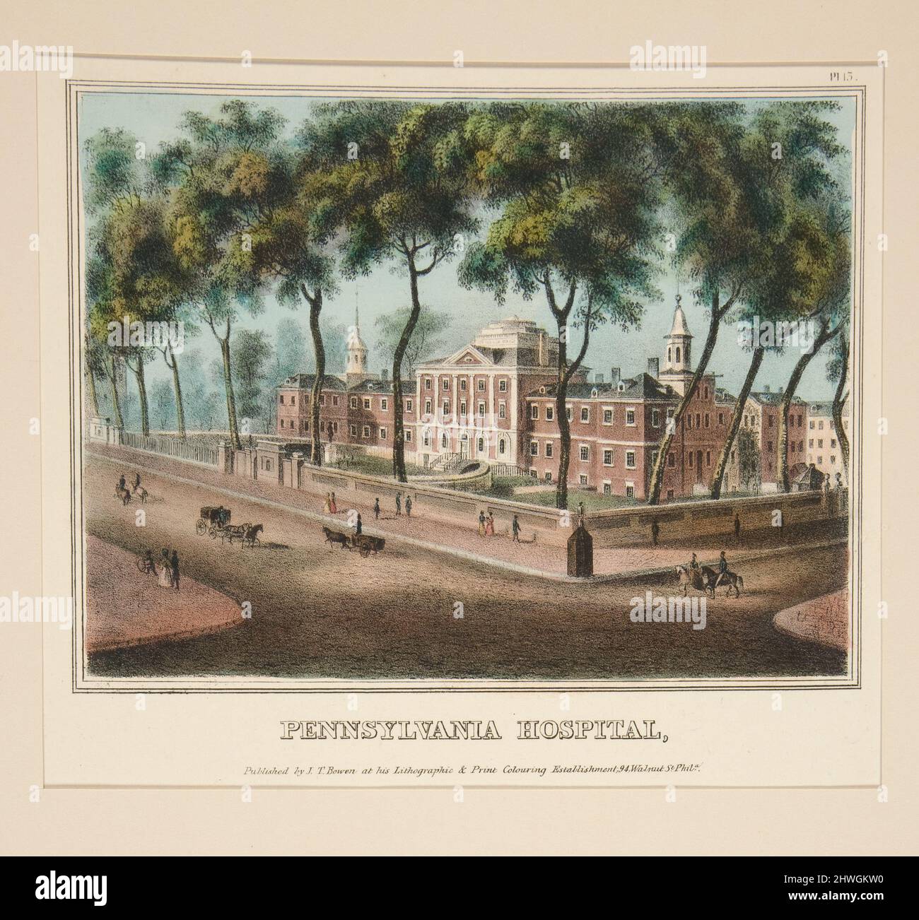 Pennsylvania Hospital from Views of Philadelphia and Its Vicinity ...