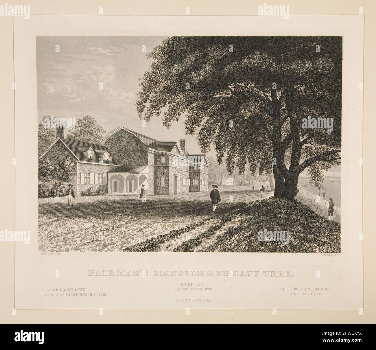 Fairman’s Mansion & Treaty Tree (Kensington on Delaware - Philadelphia ...
