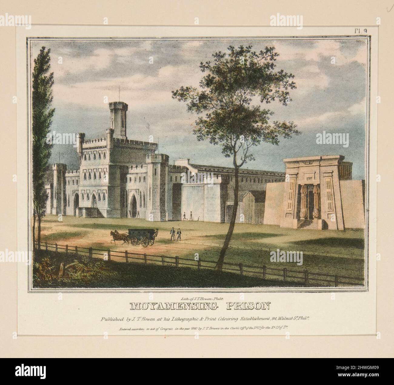 Moyamensing Prison from Views of Philadelphia and Its Vicinity ...