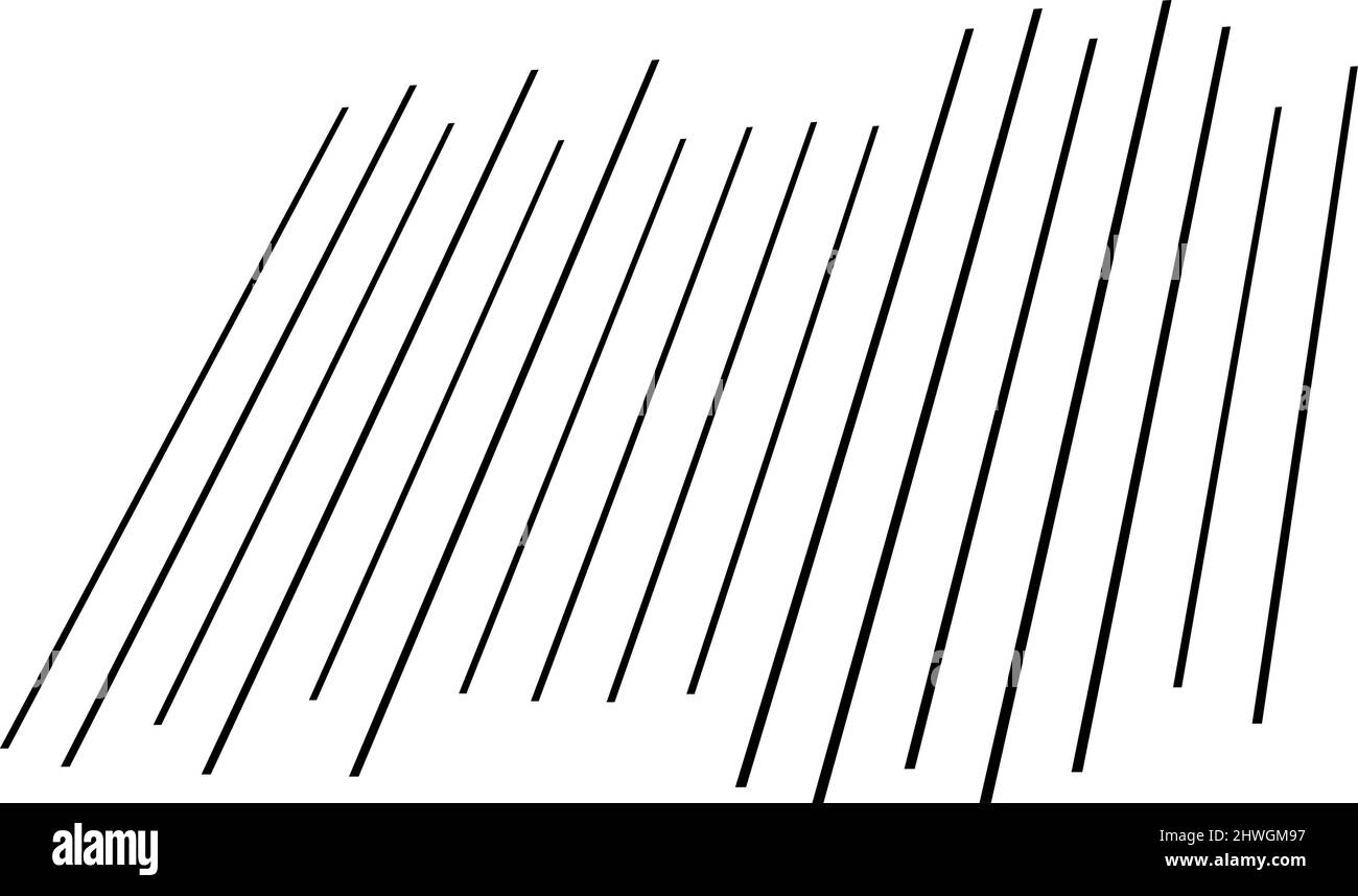 3D lines in perspective, Angled, slanting, oblique and diagonal lines ...