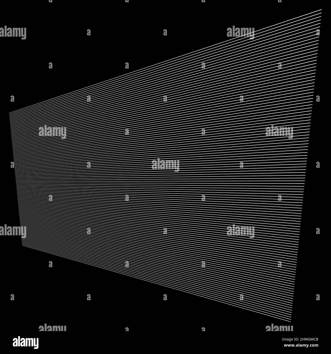 3D lines in perspective, Angled, slanting, oblique and diagonal lines ...