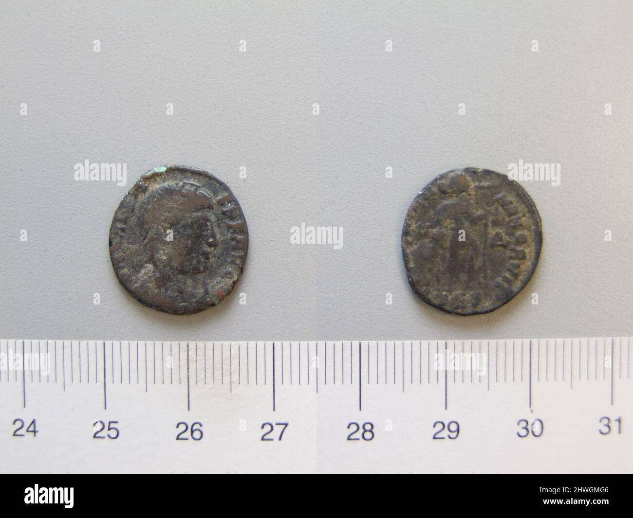 1 Nummus of Valens, Emperor of the Roman Empire from Thessalonica ...
