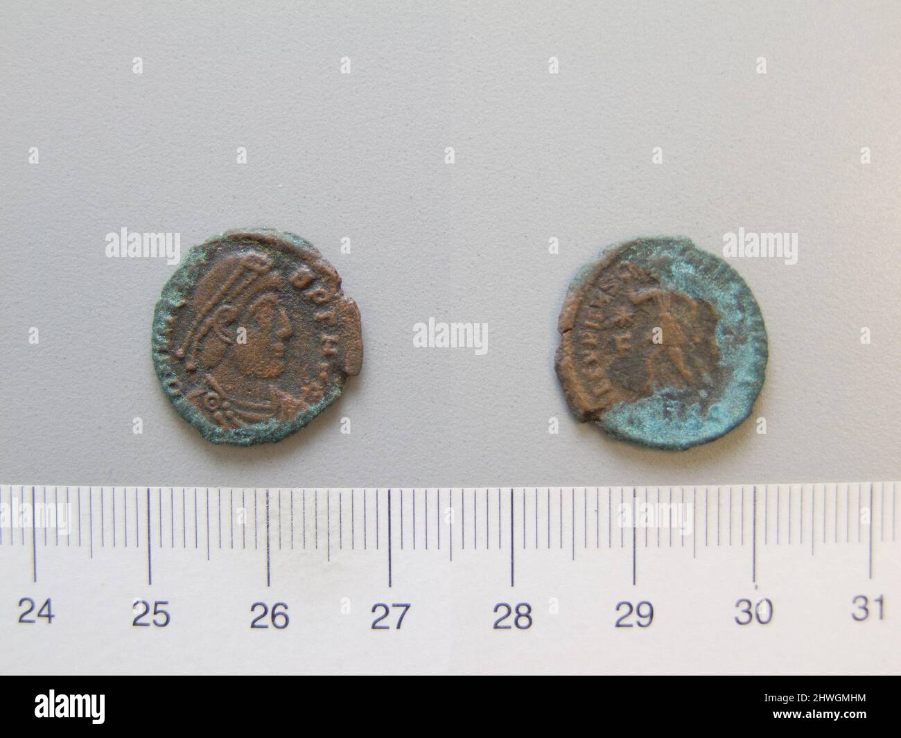 1 Nummus of Valens, Emperor of the Roman Empire from Thessalonica ...