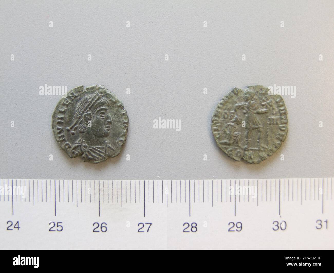 1 Nummus of Valens, Emperor of the Roman Empire from Constantinople ...