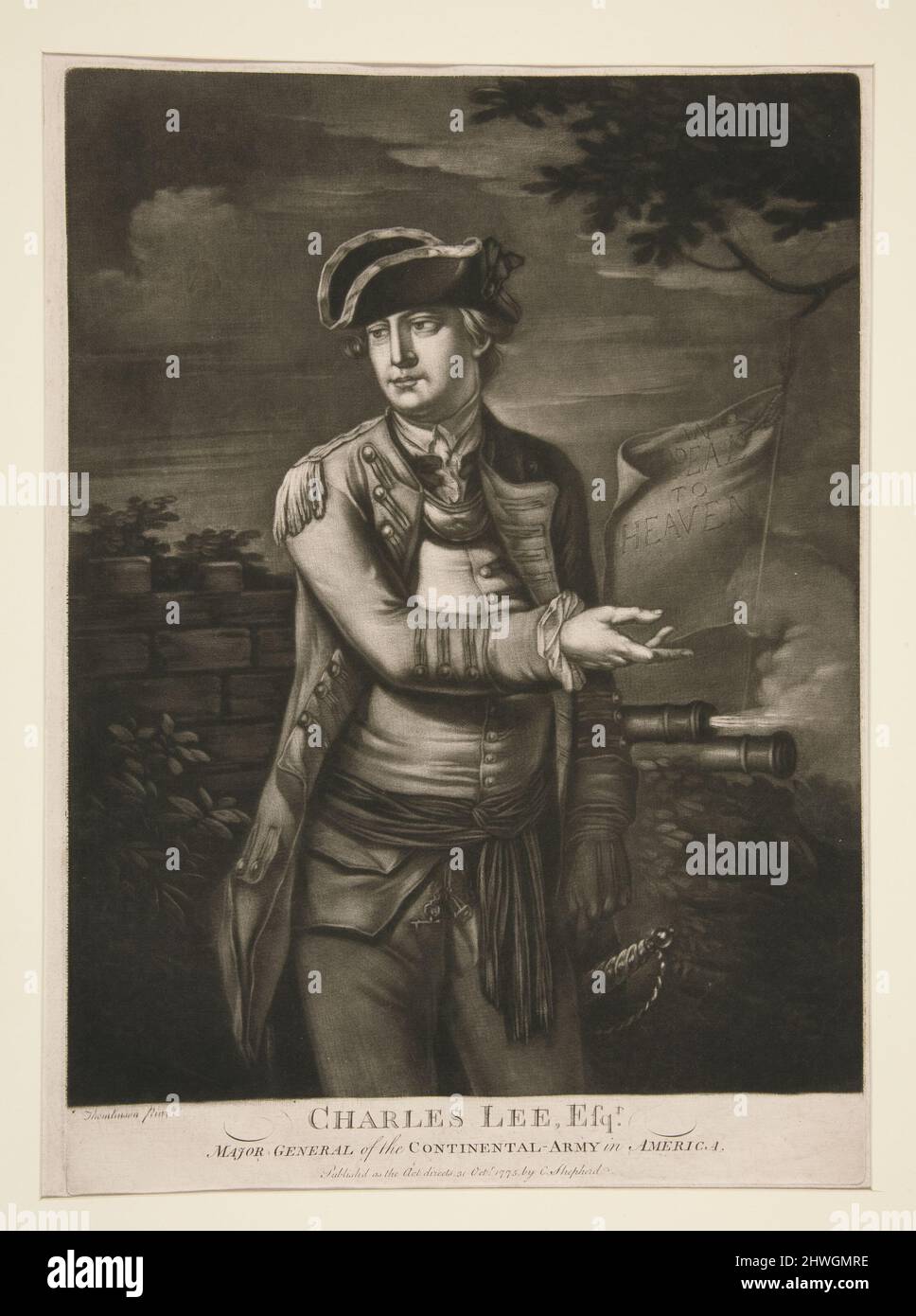 Major general charles lee hi-res stock photography and images - Alamy