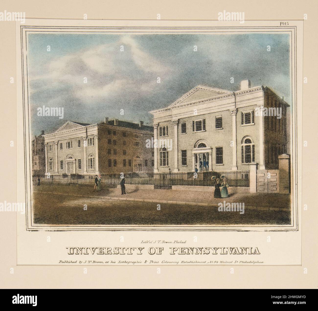 University of Pennsylvania from Views of Philadelphia and Its Vicinity ...