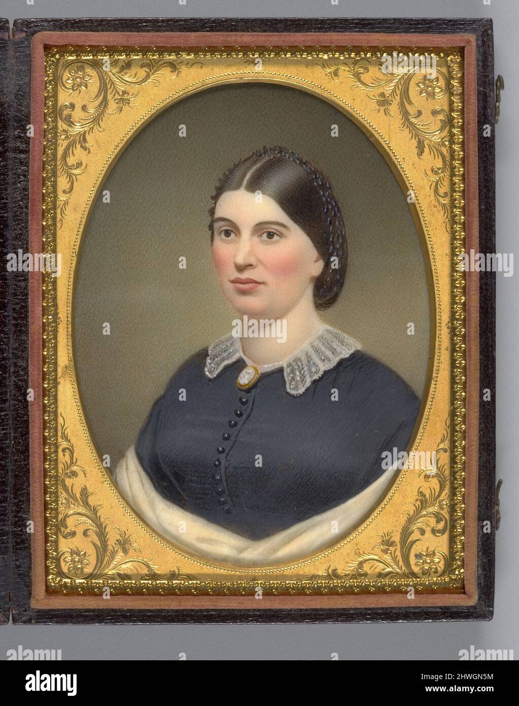Lady. Artist: George Freeman, American, 1789–1868 Stock Photo - Alamy