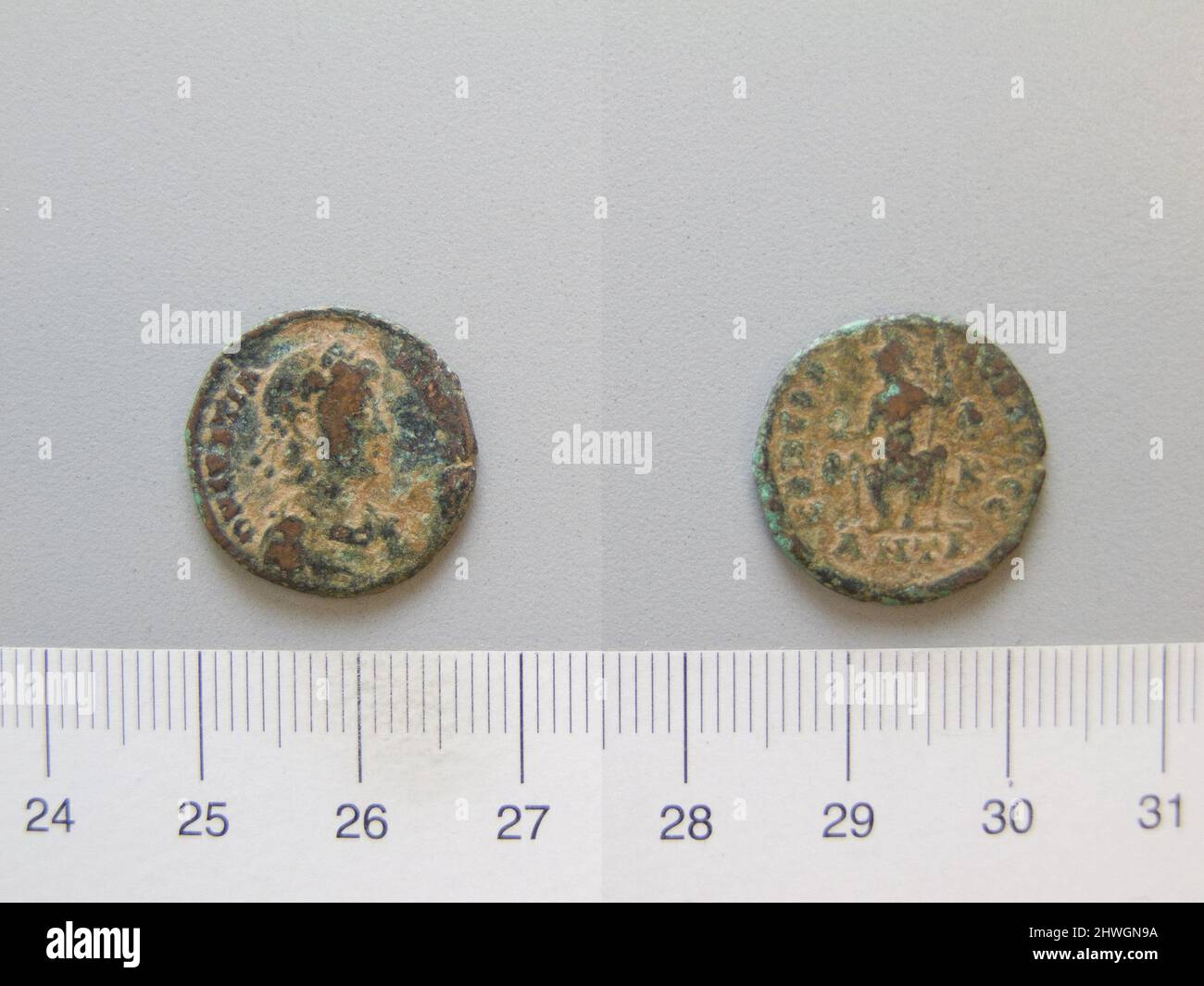 1 Nummus of Gratian, Emperor of Rome from Antioch. Ruler: Gratian ...