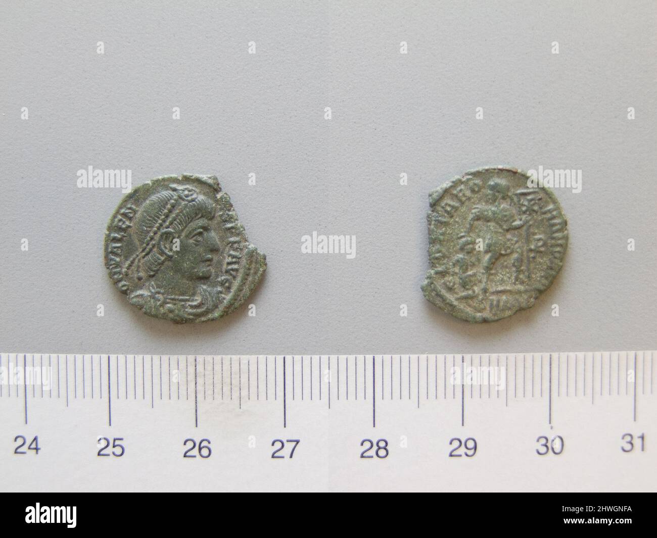 1 Nummus of Valens, Emperor of the Roman Empire from Antioch. Ruler ...