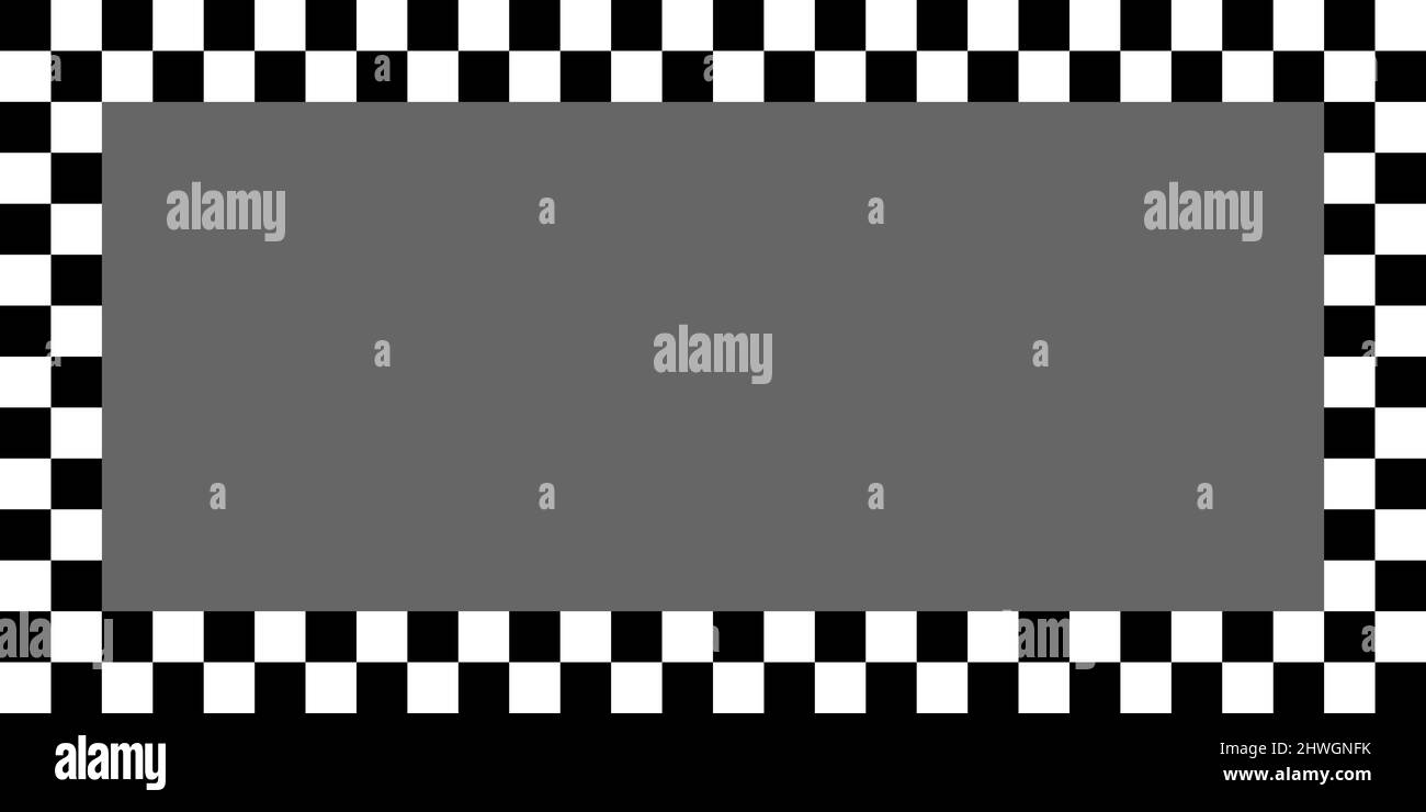 Checkered Flag Wall Border