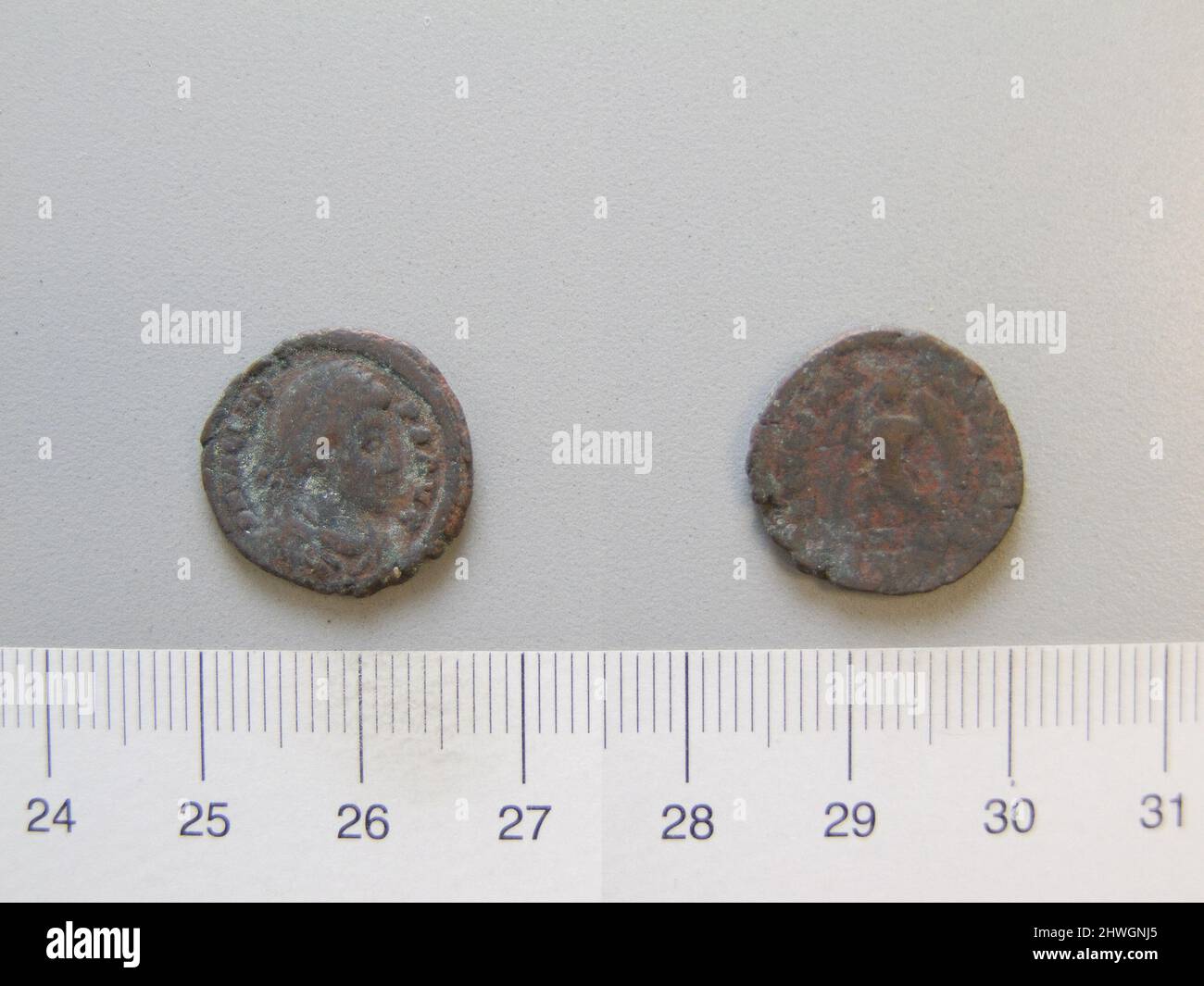 1 Nummus of Valens, Emperor of the Roman Empire. Ruler: Valens, Emperor ...