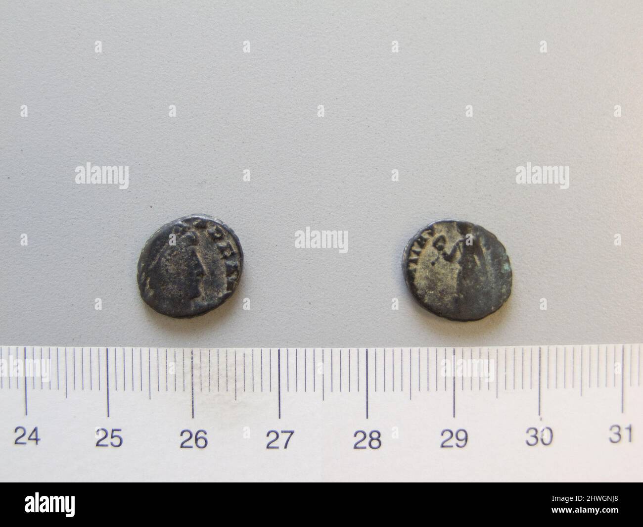 1 Nummus of Valens, Emperor of the Roman Empire from Unknown . Ruler ...
