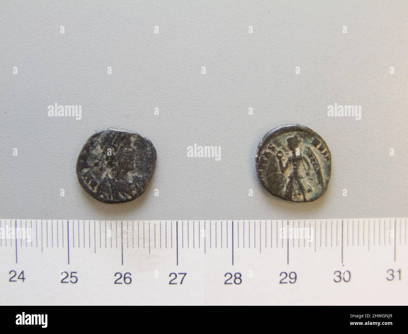1 Nummus of Valens, Emperor of the Roman Empire from Unknown . Ruler ...