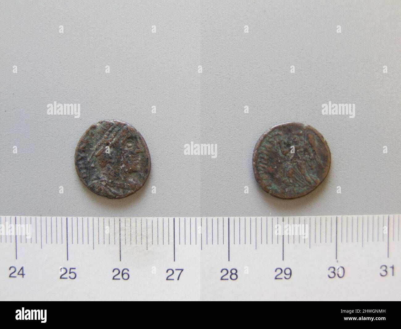 1 Nummus of Valens, Emperor of the Roman Empire from Unknown . Ruler ...