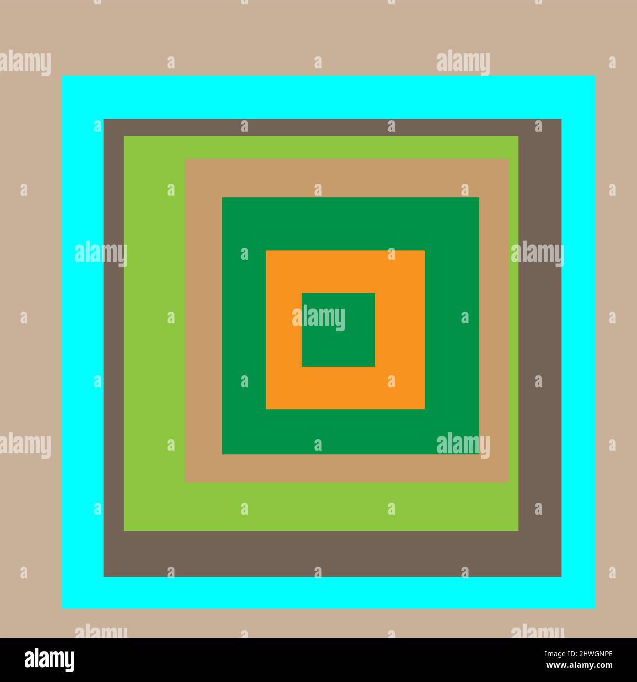 Colorful random squares abstract geometric element - stock vector ...