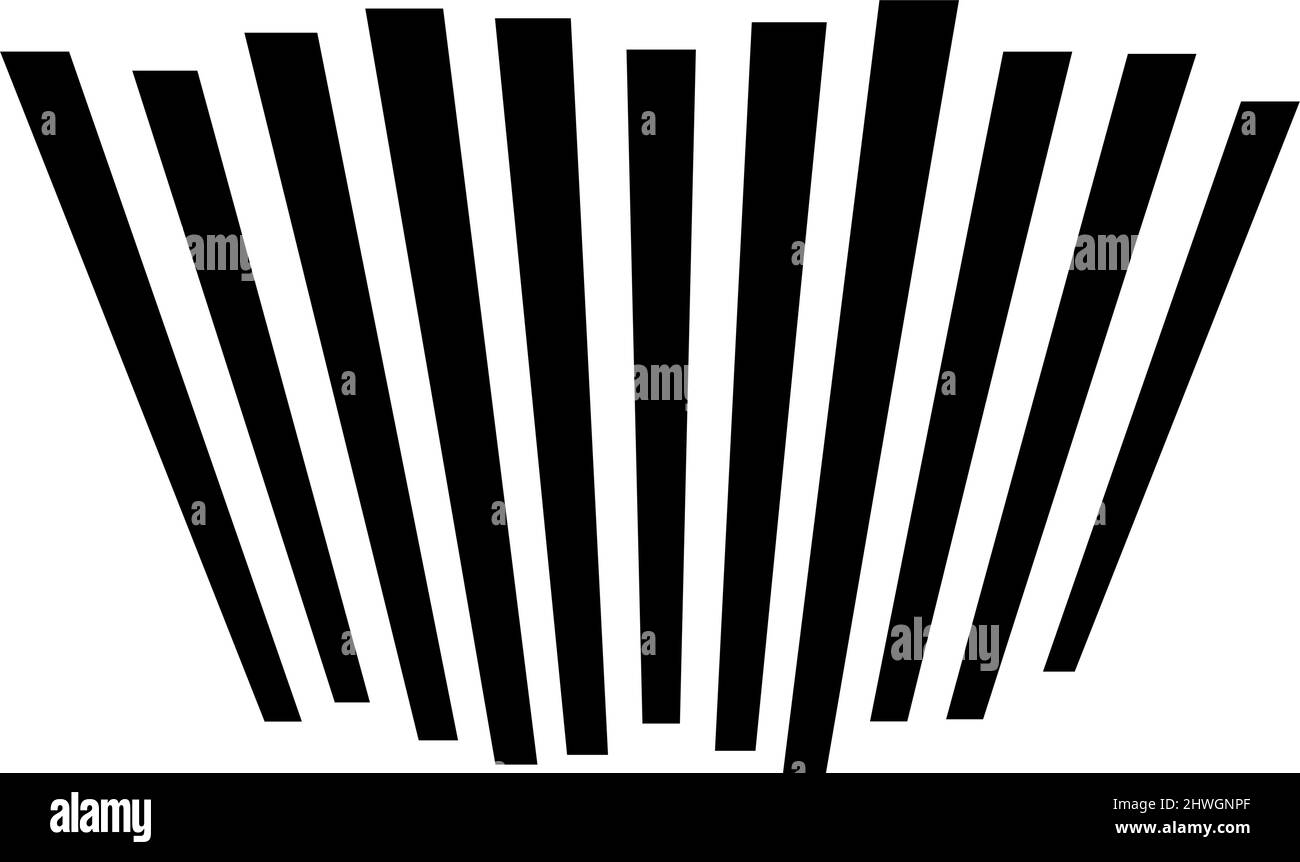 3D lines in perspective, Angled, slanting, oblique and diagonal lines ...