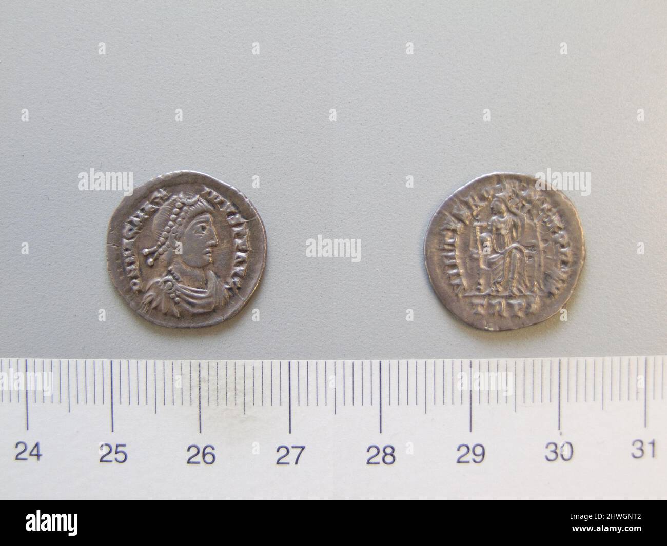 Coin of Magnus Maximus from Trier. Ruler: Magnus Maximus, Emperor of ...