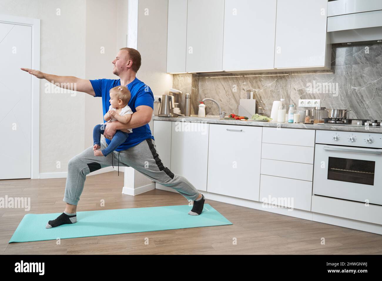 Baby hand leg stretch hi-res stock photography and images - Alamy