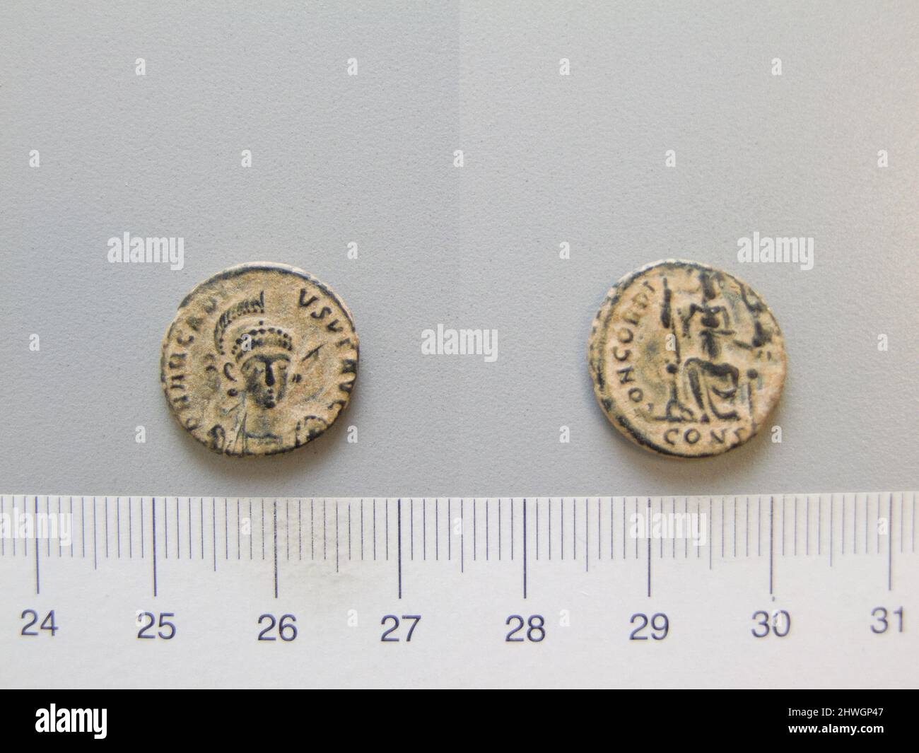 1 Nummus of Arcadius, Emperor of the Eastern Roman Empire from ...