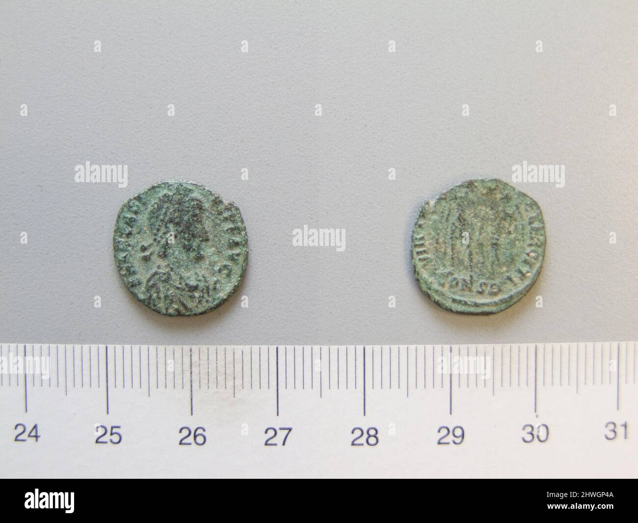 1 Nummus of Arcadius, Emperor of the Eastern Roman Empire from ...