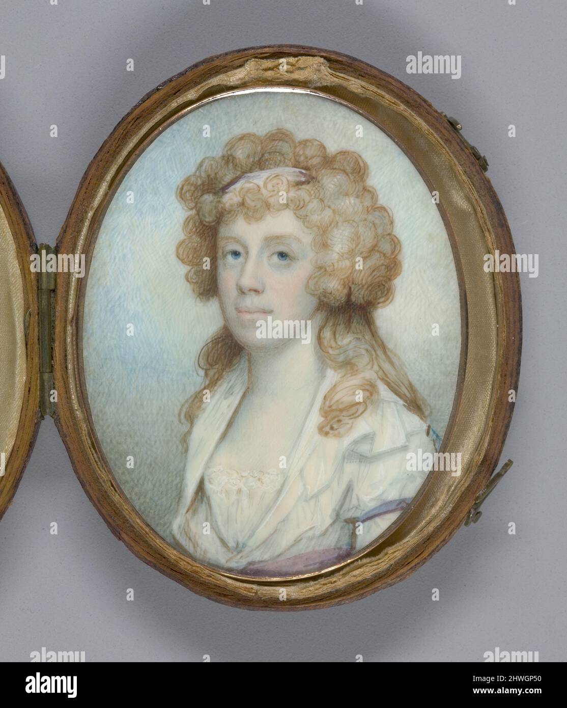 Margaret Hillegas Nichols (1760–1808). Artist, attributed to: Benjamin ...