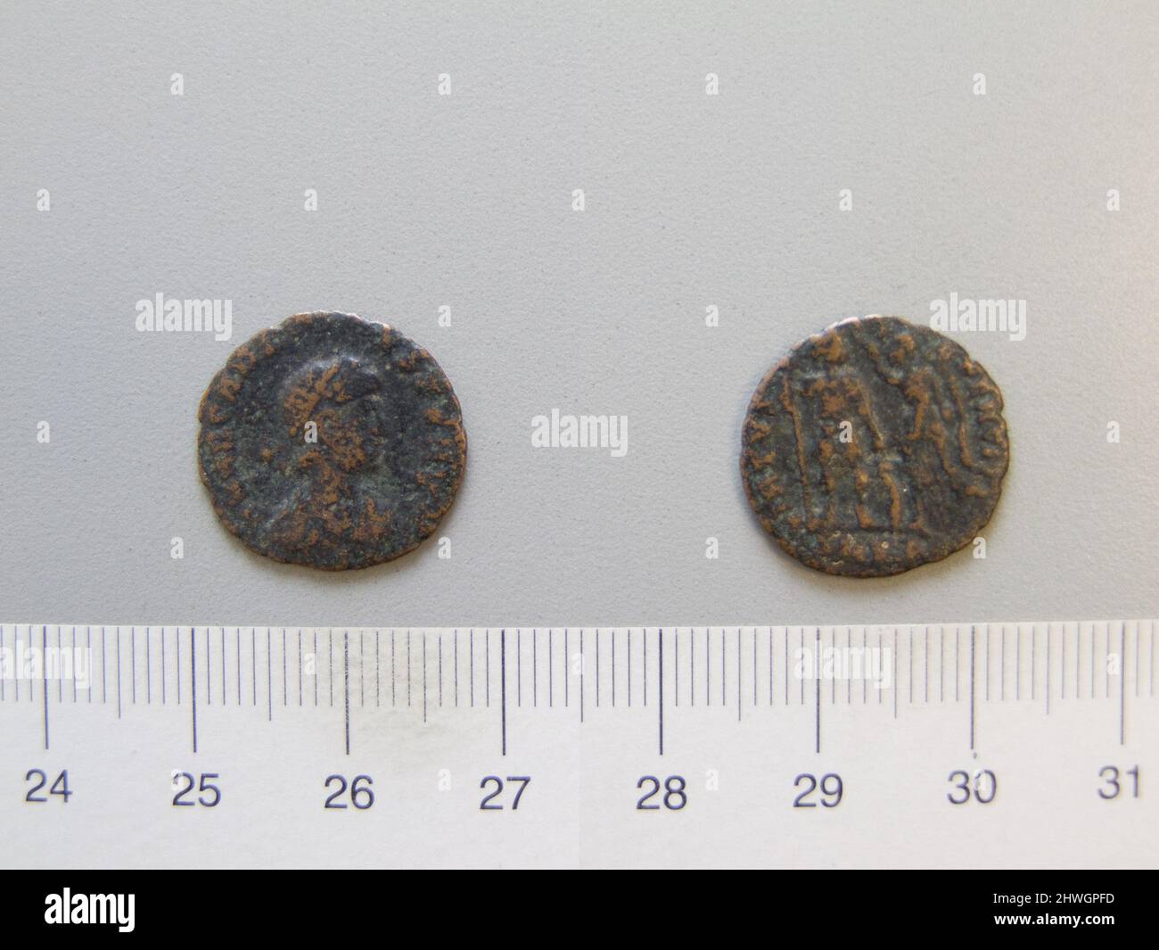 1 Nummus of Arcadius, Emperor of the Eastern Roman Empire from ...