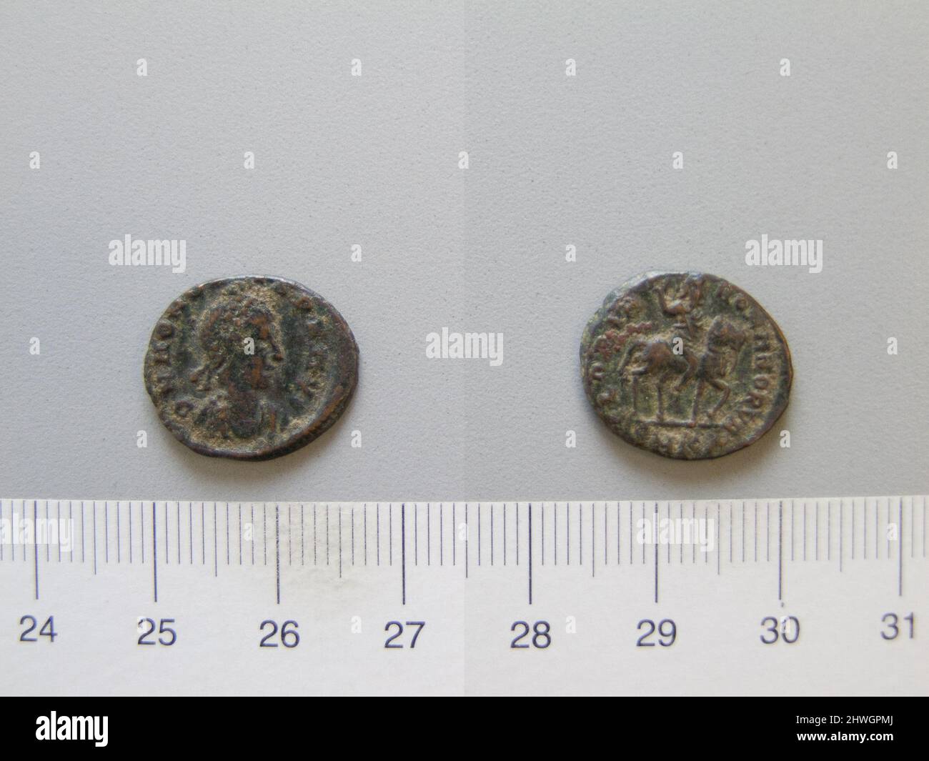 Coin of the emperor honorius hi-res stock photography and images - Alamy