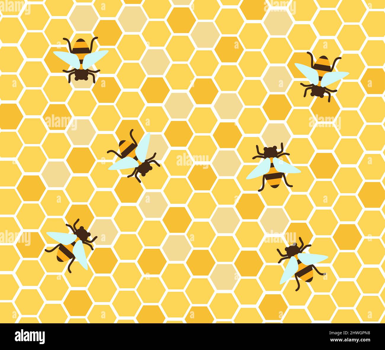 bees vector illustratiuon design Stock Vector Image & Art - Alamy