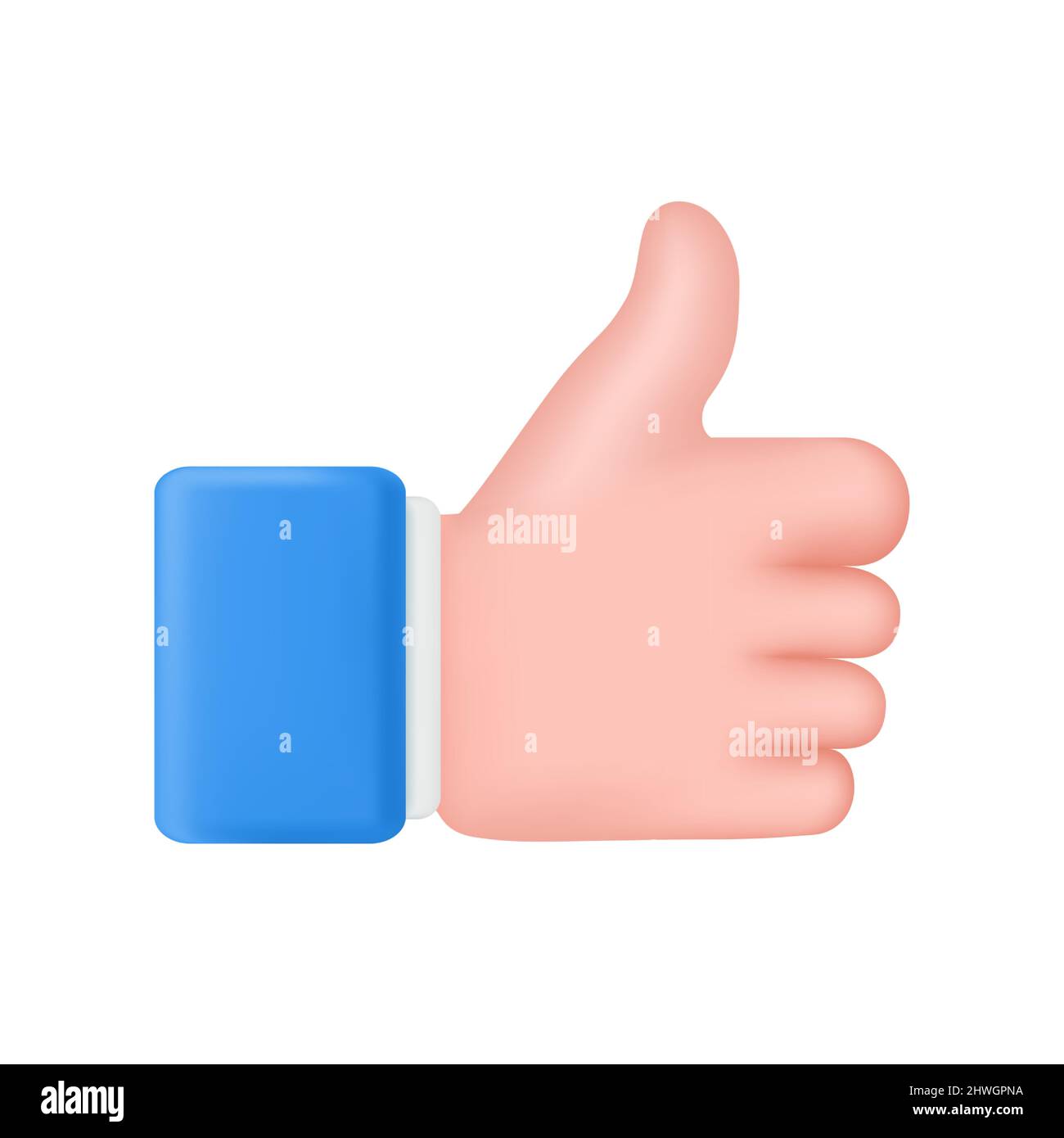 Hand symbol like approved Stock Vector Image & Art - Alamy